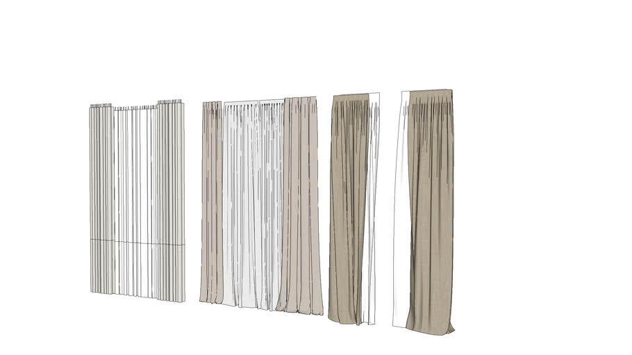 shear and drapes | 3D Warehouse
