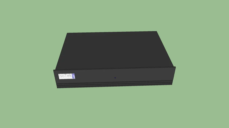 IsoTek Solus Power Conditioner | 3D Warehouse