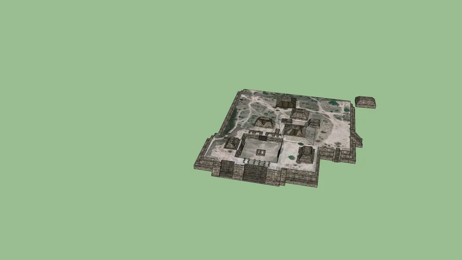 PIRAMIDES DE MONTE ALBAN | 3D Warehouse
