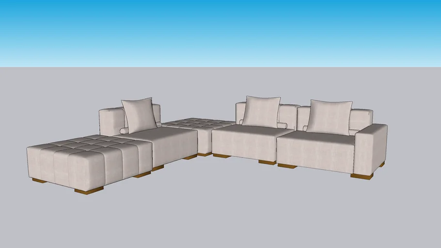 Couch 2 | 3D Warehouse