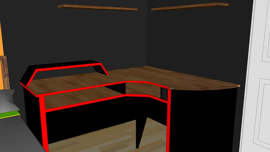Gaming Desk | 3D Warehouse
