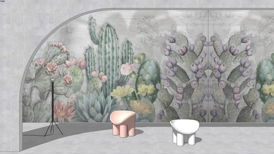 Cactus panorama | 3D Warehouse