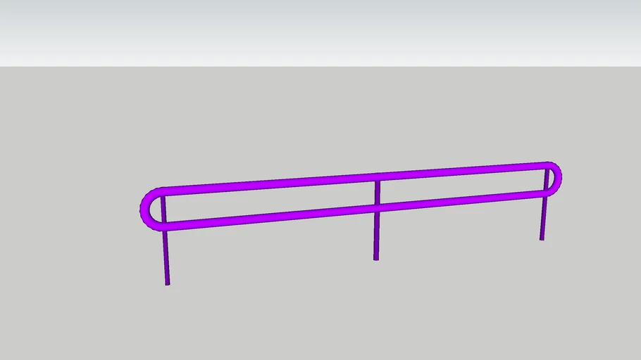 Round Handrail | 3D Warehouse