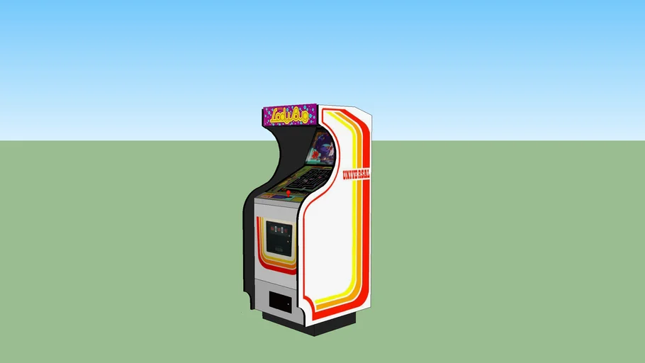 lady bug arcade game | 3D Warehouse