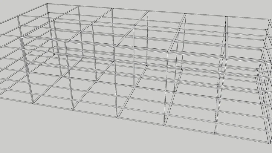structure for 36 boxes | 3D Warehouse