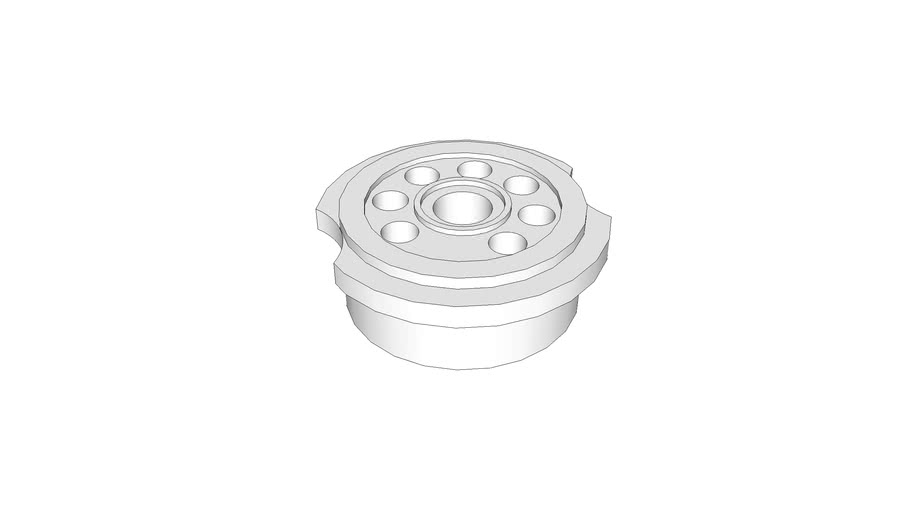 7-pin mini tube socket | 3D Warehouse