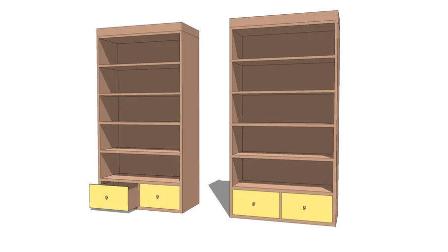 bookcase | 3D Warehouse