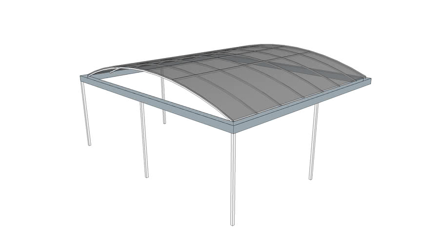 cubierta curva | 3D Warehouse