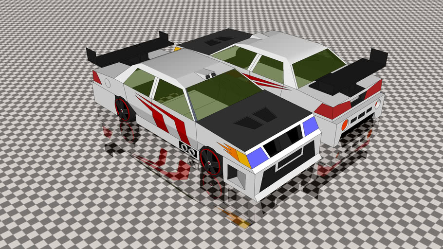 Tuned Google Car | 3D Warehouse