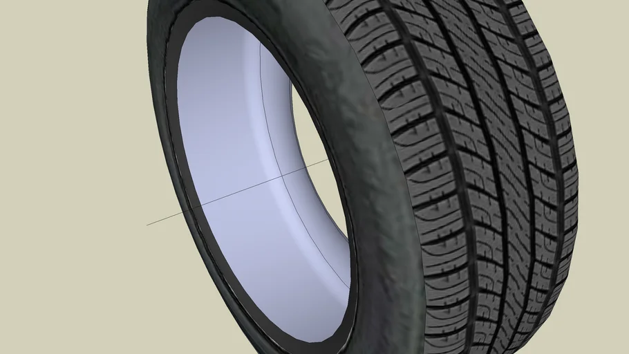 Vehicle tire - 255/55R19 GOODYEAR Wrangler HP | 3D Warehouse