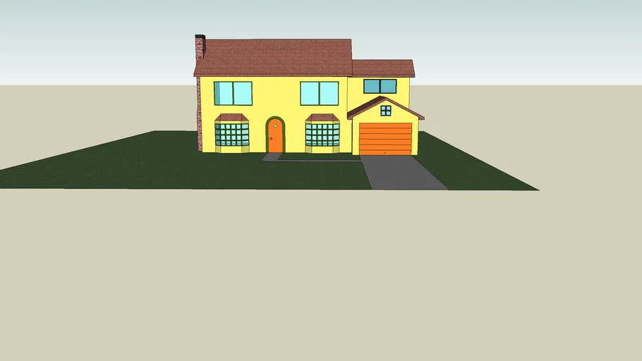 the hubba hubba simpsons house the other guy downloaded mine and ...