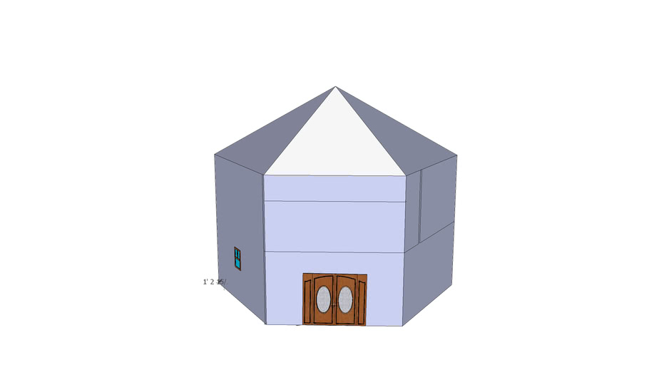 Hexagon House | 3D Warehouse
