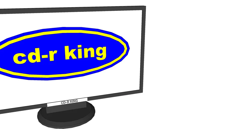 CD-R KING LCD TV | 3D Warehouse