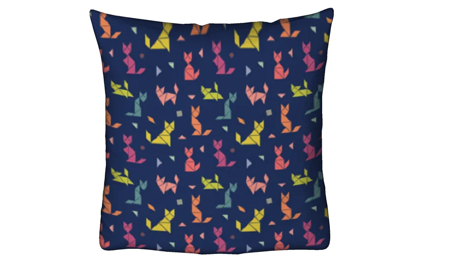 ALMOFADA CATGRAM 50X50 | 3D Warehouse