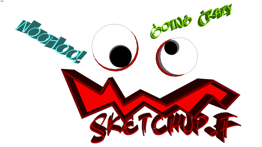 Crazy Sign | 3D Warehouse