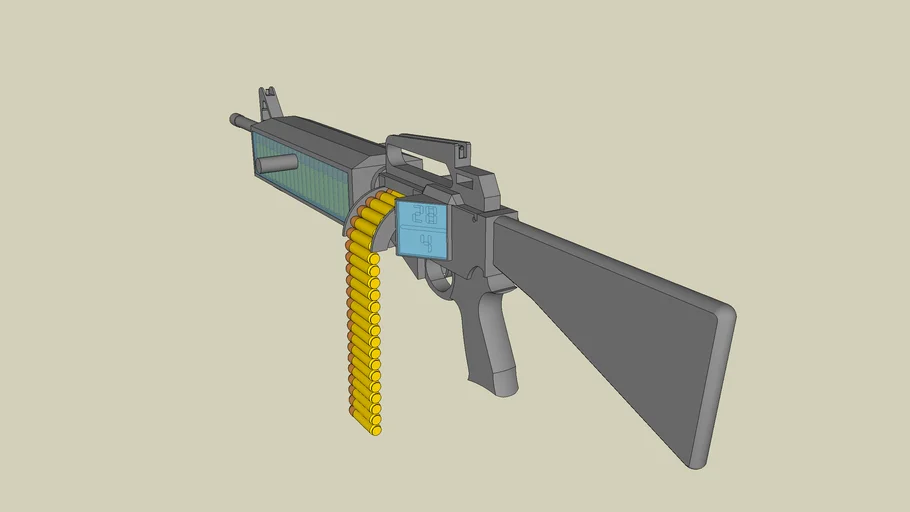 M16 LMG | 3D Warehouse