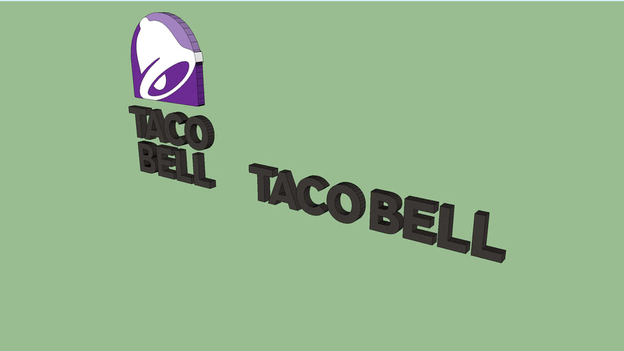 Taco Bell Logo | 3D Warehouse
