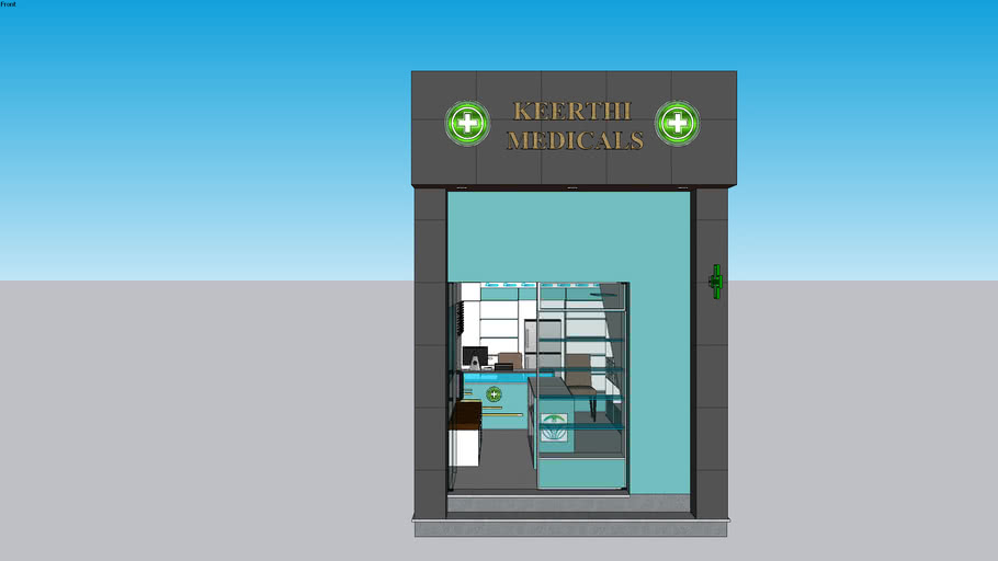 Pharmacy Interior Design | 3D Warehouse