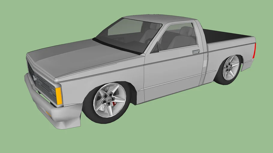 1989 CHEVROLET S-10 CUSTOM | 3D Warehouse
