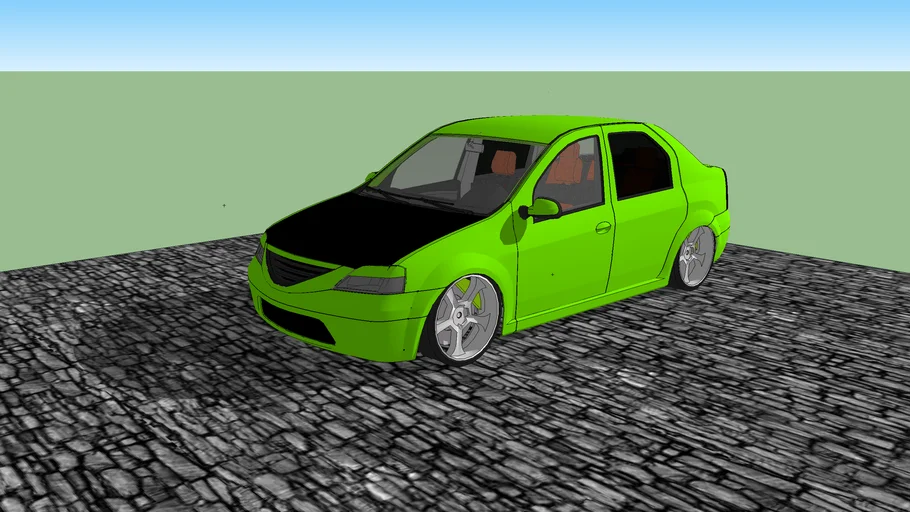 dacia logan tuned | 3D Warehouse