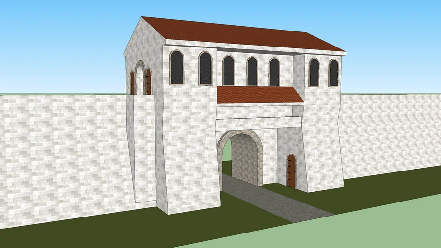 City Entrance Gate | 3D Warehouse
