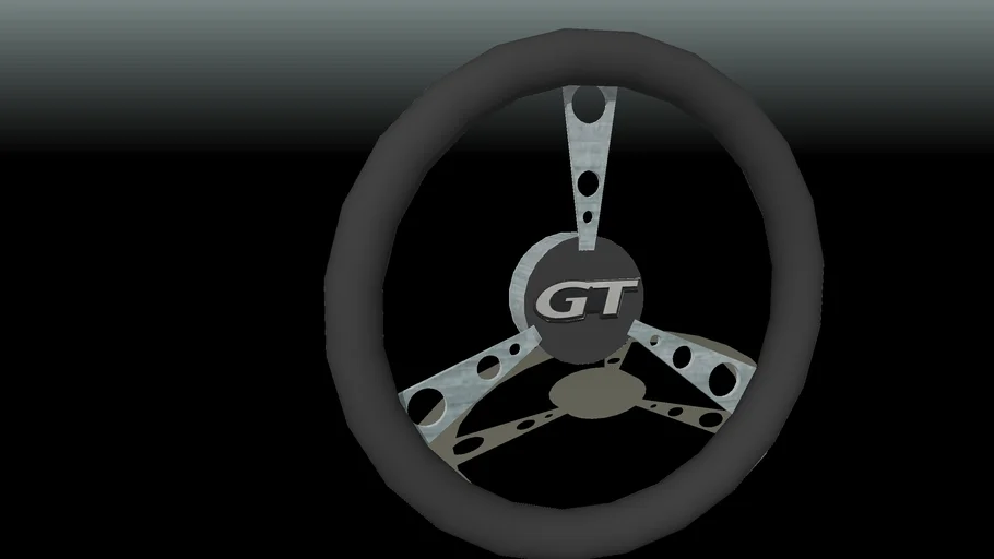 Custom Ford GT Steering Wheel | 3D Warehouse