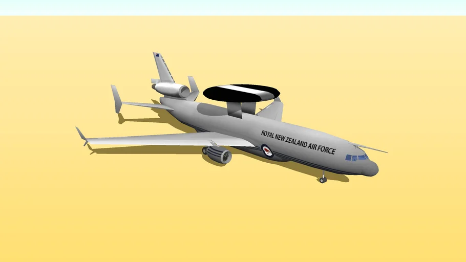 Mcdonnell Douglas MD-11 AWACS | 3D Warehouse