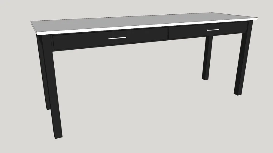 Editing and Gaming Desk V2.0 | 3D Warehouse