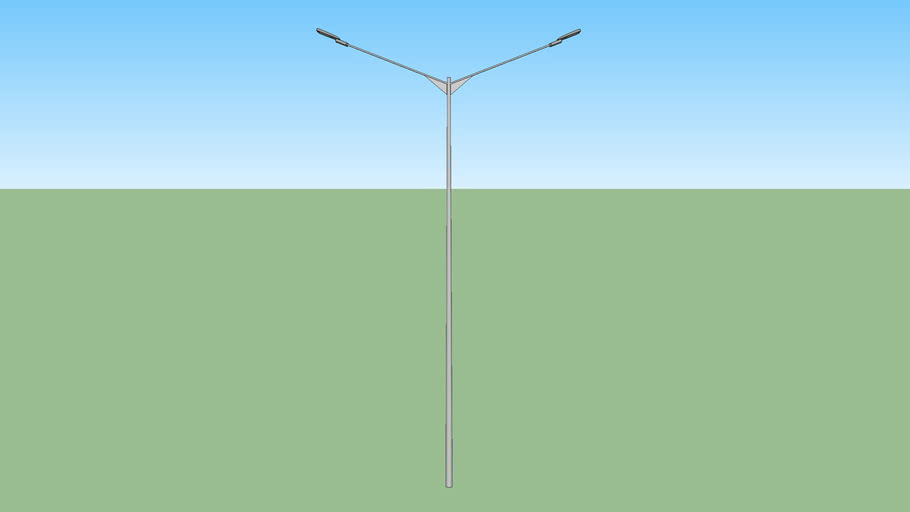 2020s Dual-Carriageway Rural Street Light | 3D Warehouse