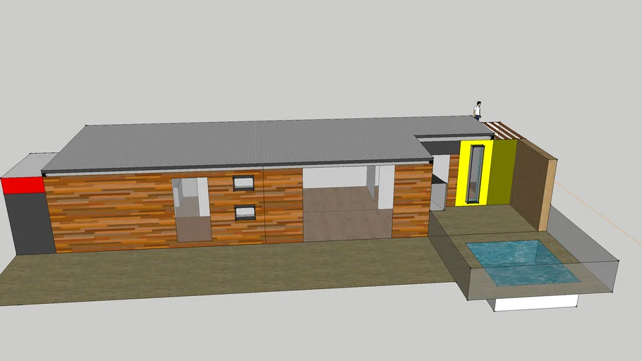 Shipping Container House | 3D Warehouse