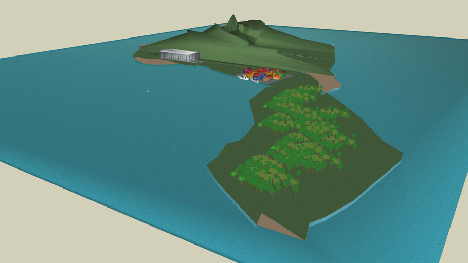 Tropical island | 3D Warehouse