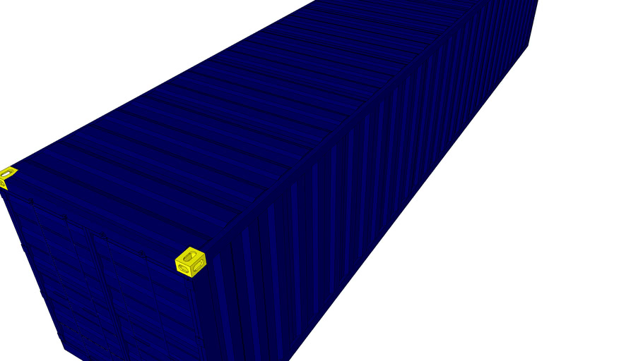 Container 40ft | 3D Warehouse