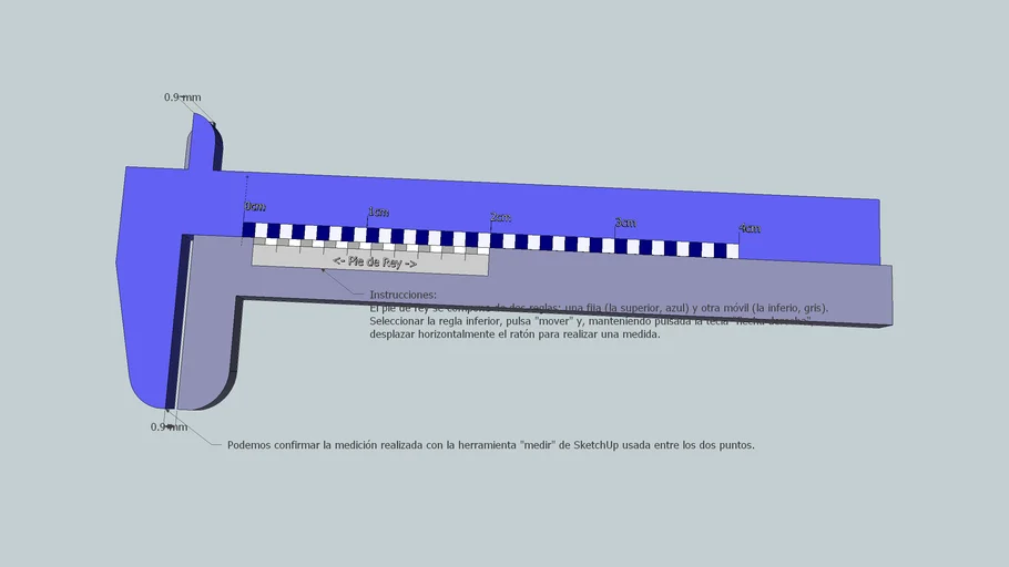 Pie de Rey | 3D Warehouse