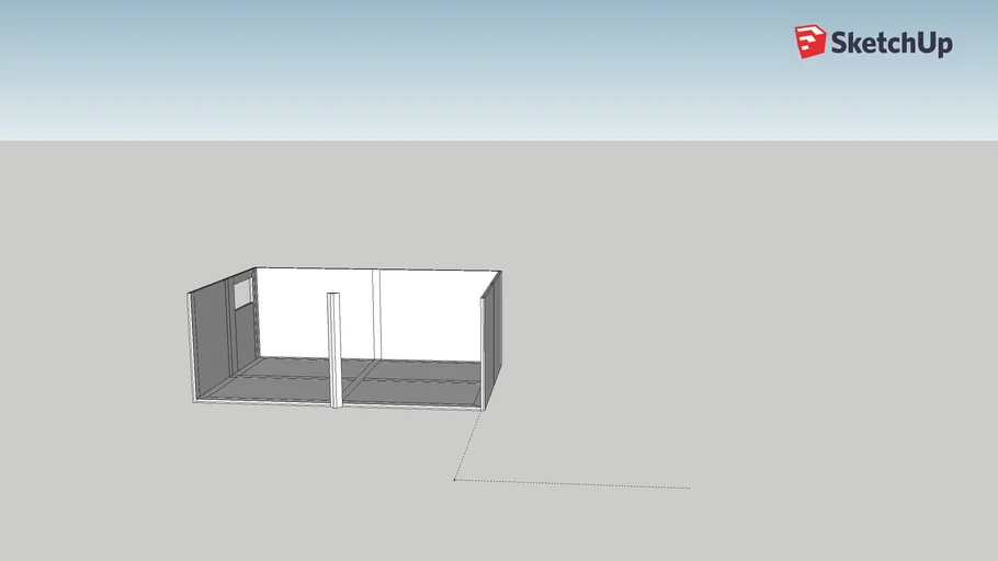 TEST floor, walls, and supports v2 | 3D Warehouse