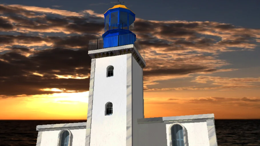 Cape Matapan Lighthouse | 3D Warehouse