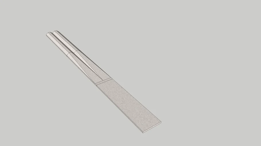 Stripes 3D tiles 5.7x30cm | 3D Warehouse