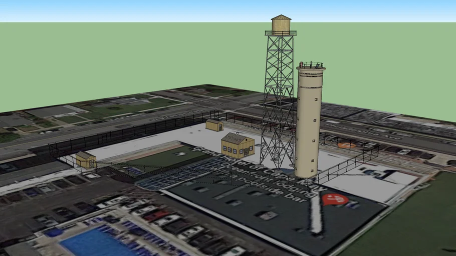 Fort Miles Coast Artillery Fire Control Tower 24 | 3D Warehouse