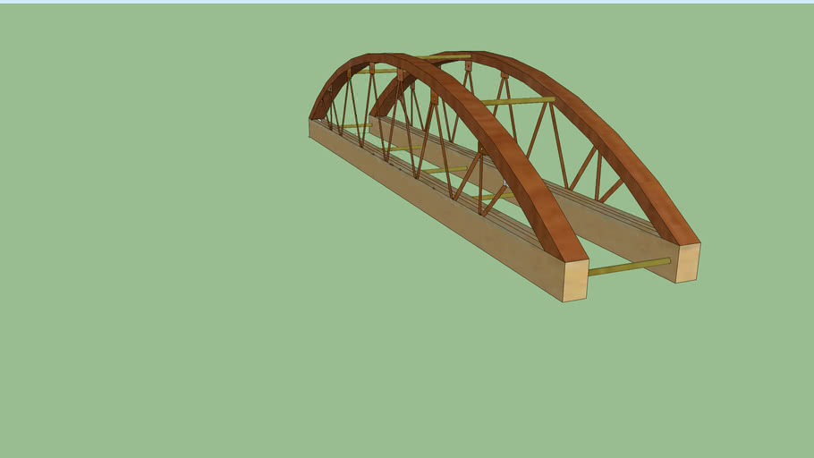 Warren Truss Bridge | 3D Warehouse