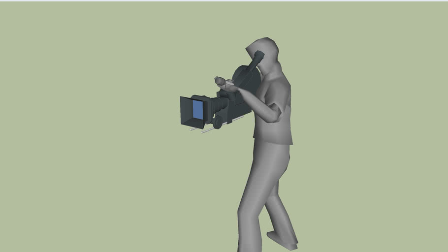 camera man | 3D Warehouse
