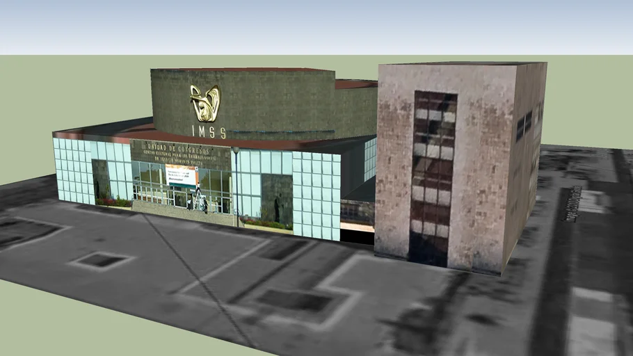 Edificio en Ciudad de México, D.f., México DIBUJO PEDRO NEL GOMEZ | 3D Warehouse