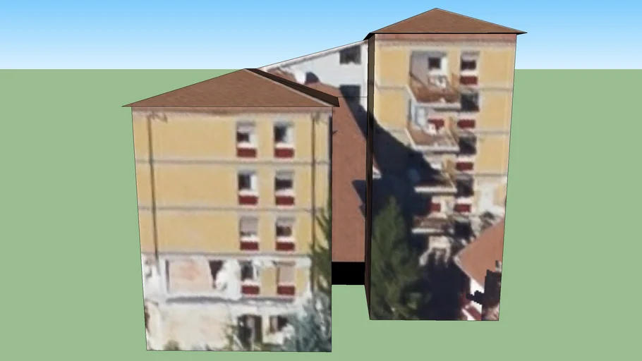 Edifici in 67100 L'Aquila, Italia | 3D Warehouse