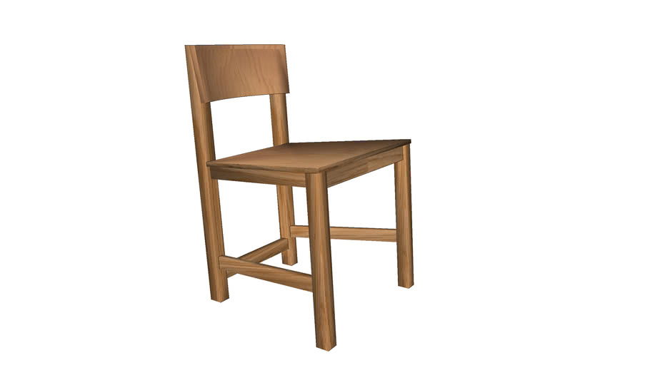 AVL SHAKER CHAIR NATURAL OAK | 3D Warehouse