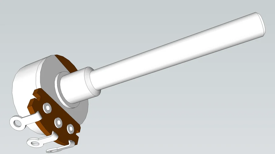 Potentiometer Large | 3D Warehouse