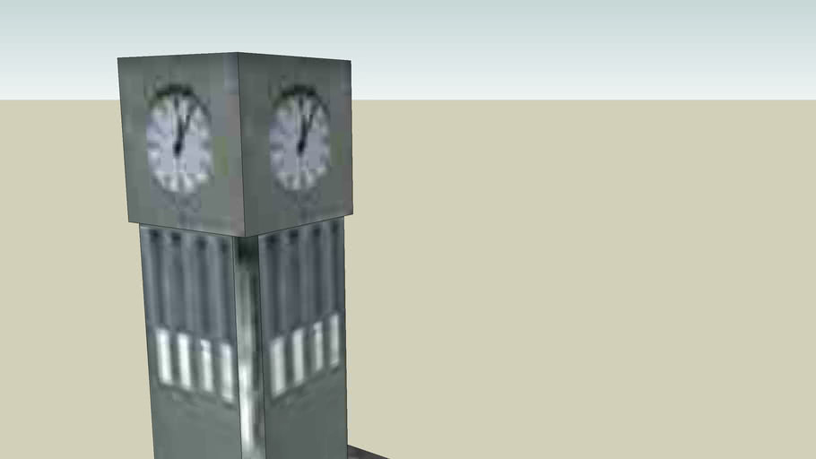 UBC clock tower | 3D Warehouse