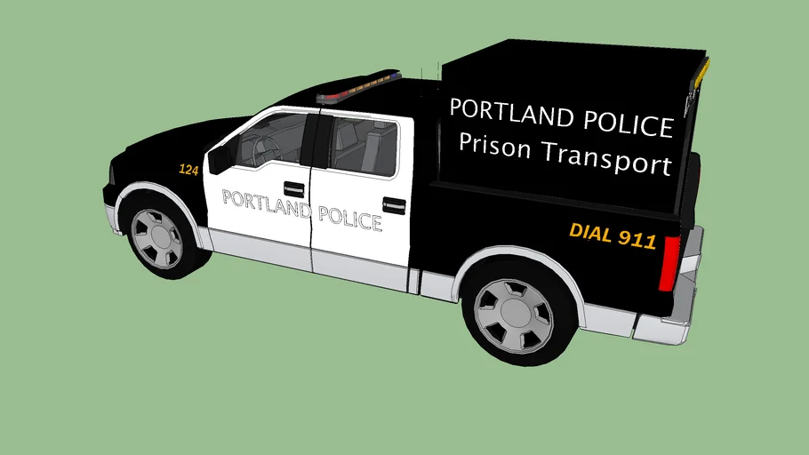Paddy Wagon (Prison Transport Vehicle) | 3D Warehouse