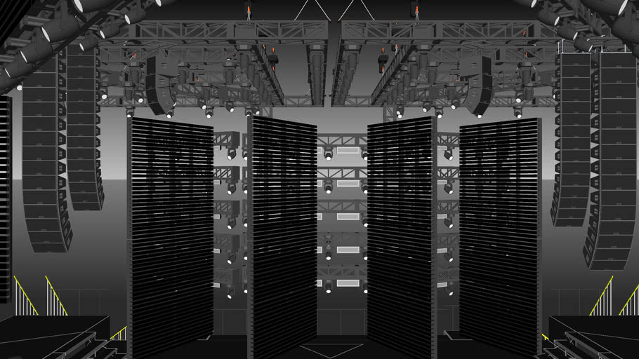 Prism_double_stage | 3D Warehouse