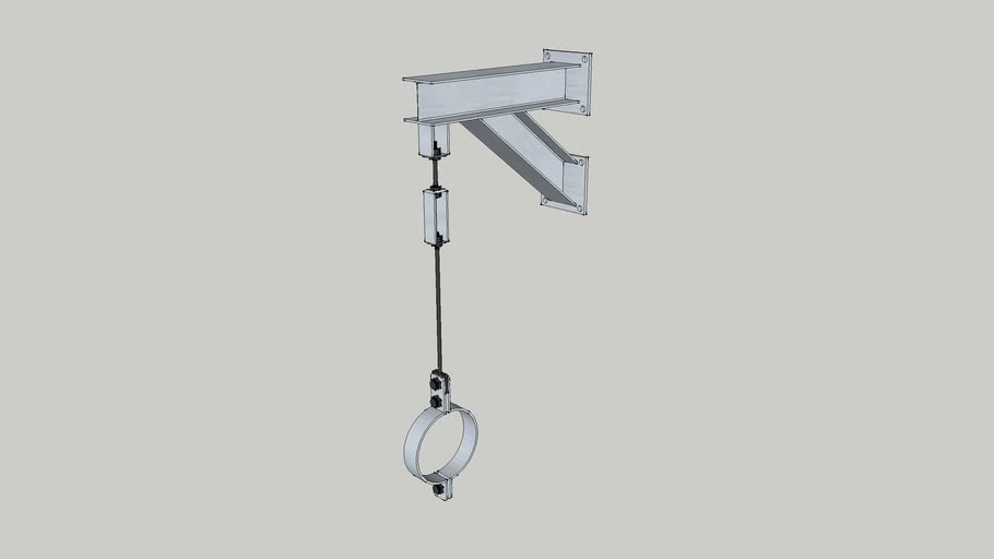 Pipe hanger support | 3D Warehouse