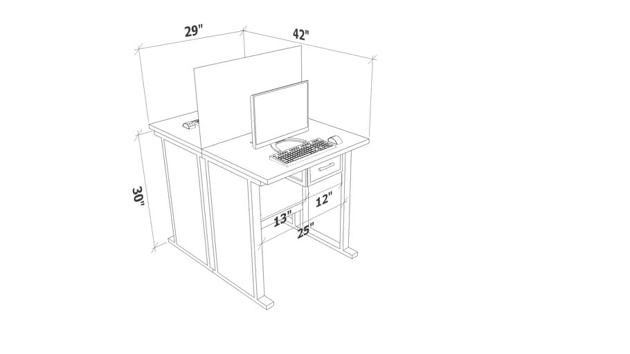 COMPUTER TABLE | 3D Warehouse