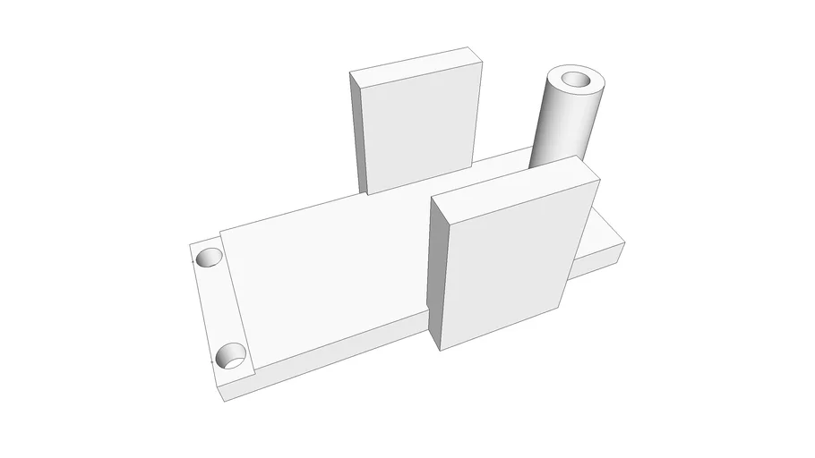 upper motor mount | 3D Warehouse