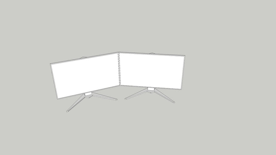 double screen | 3D Warehouse